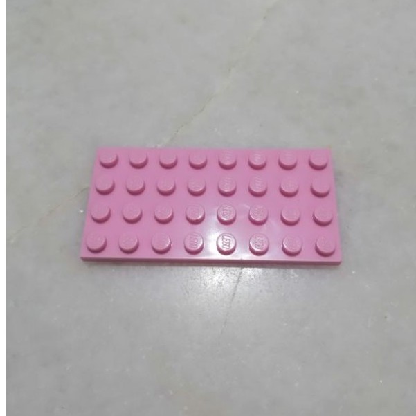 Lego Plate 4x8 - Pink Color | Shopee Malaysia