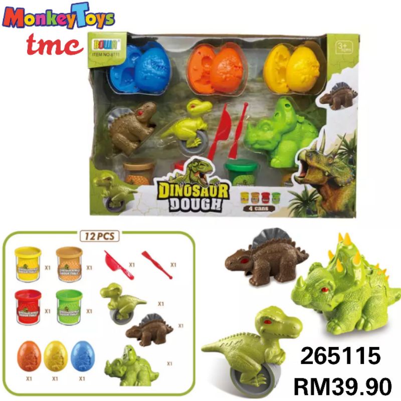 Clay toy tool set education kids bulk for fun dinosaur egg tool kit ...