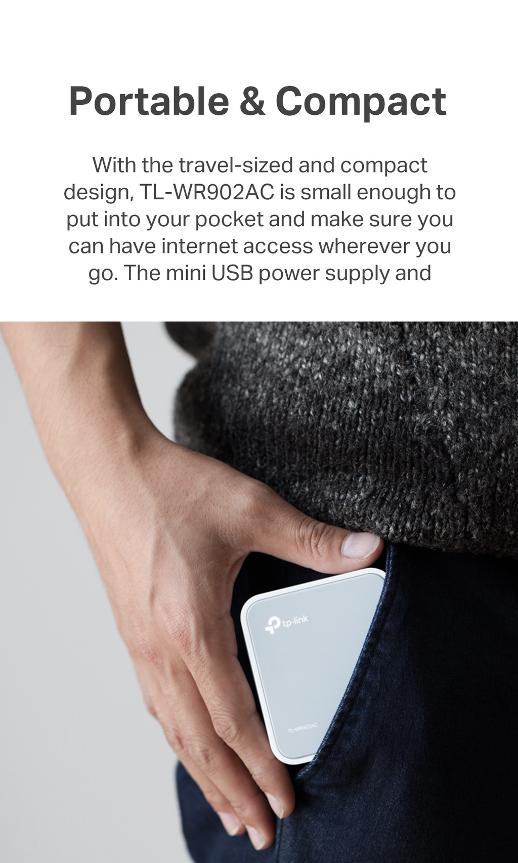 TP-Link TL-WR902AC AC750 Wireless Travel Router | Shopee Malaysia