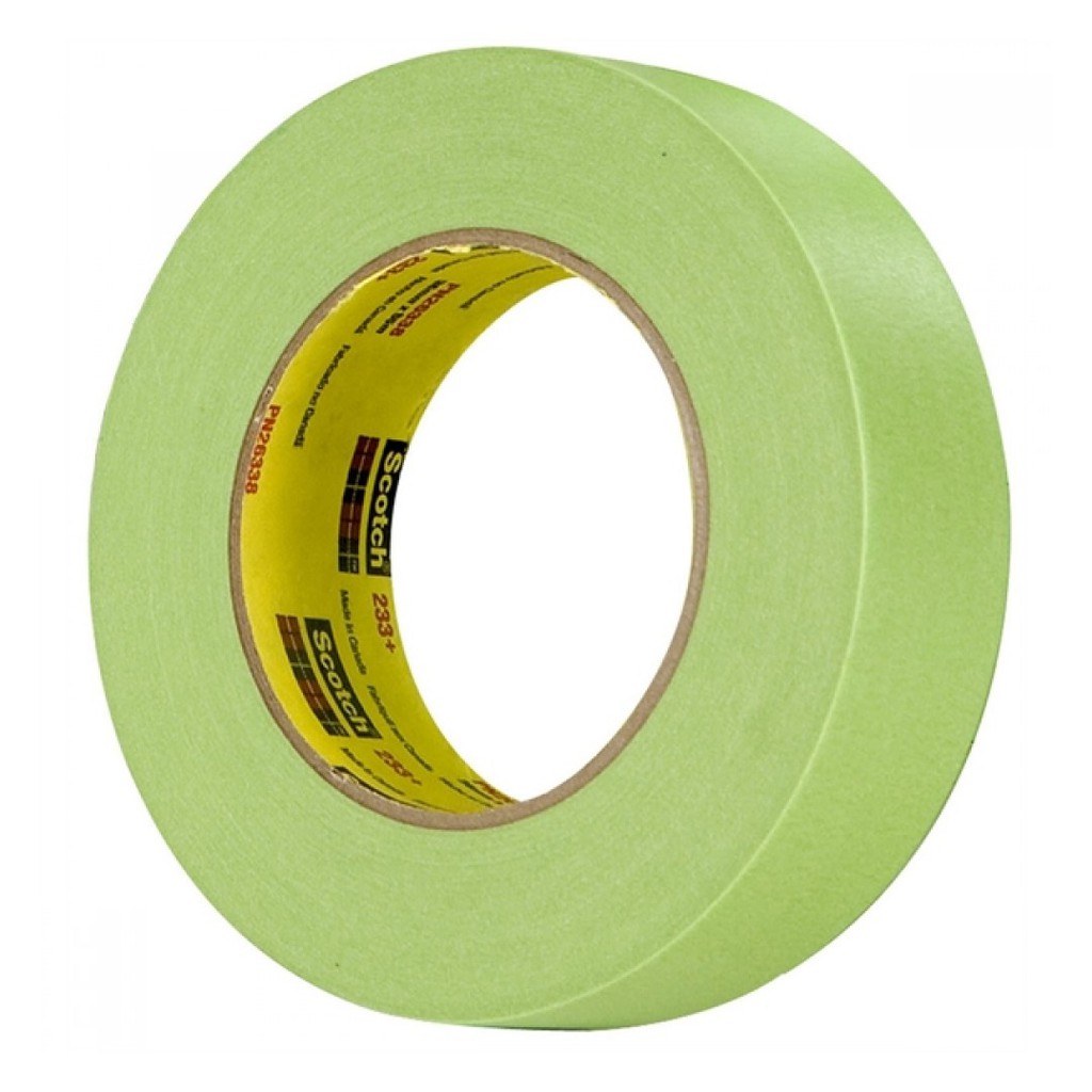 1PCS OF 3M MASKING TAPE 24MM X 55M 3M SCOTCH 233 PERFORMANCE MASKING