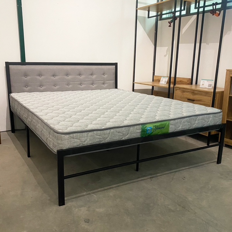 LOFT Living ANEEKA Katil Besi single and Queen size metal bed Katil ...