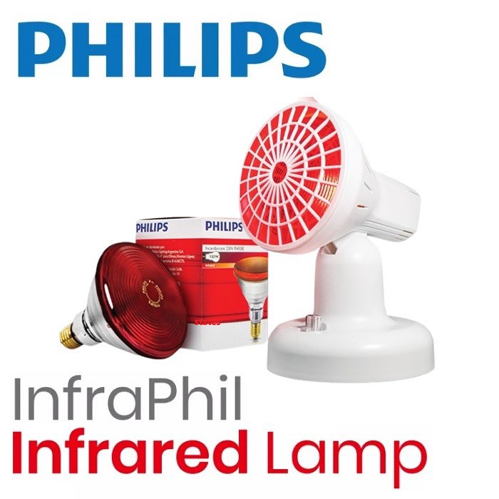 Philips 150W InfraPhil Infrared Dimmable Lamp with Extra Focus Set (OEM ...