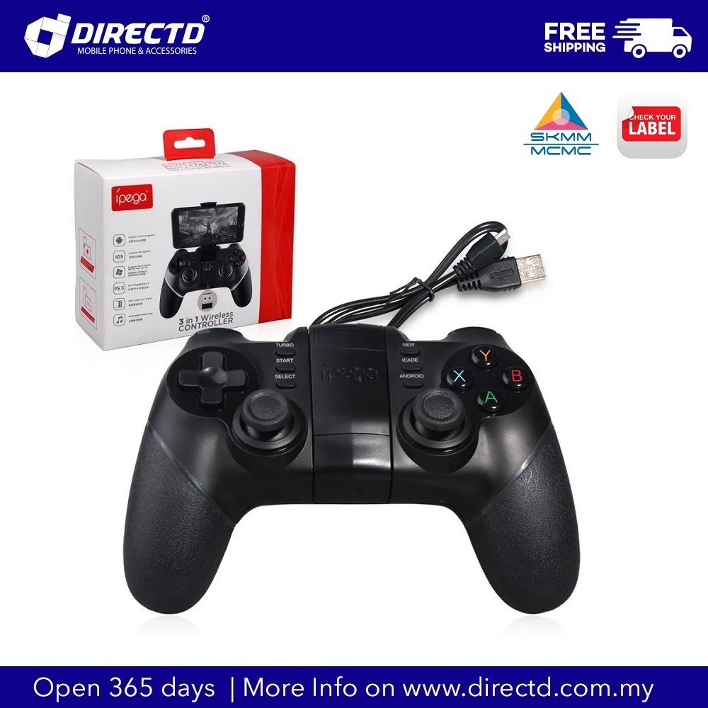 IPEGA PG-9076 Wireless Telescopic Controller -Black | Shopee Malaysia
