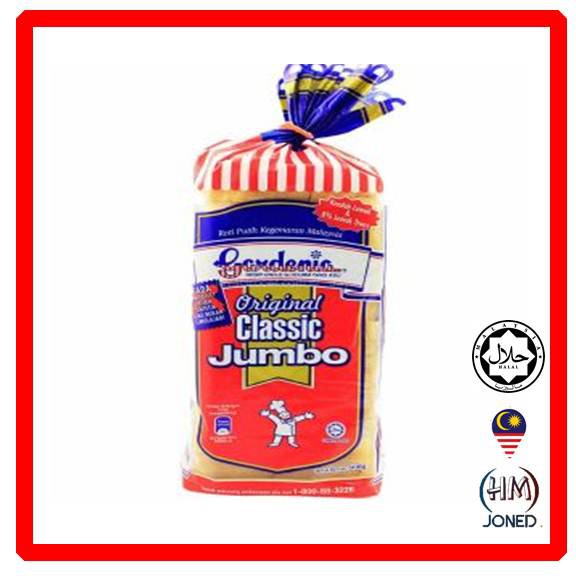 ROTI GARDENIA ORIGINAL CLASSIC / JUMBO | Shopee Malaysia