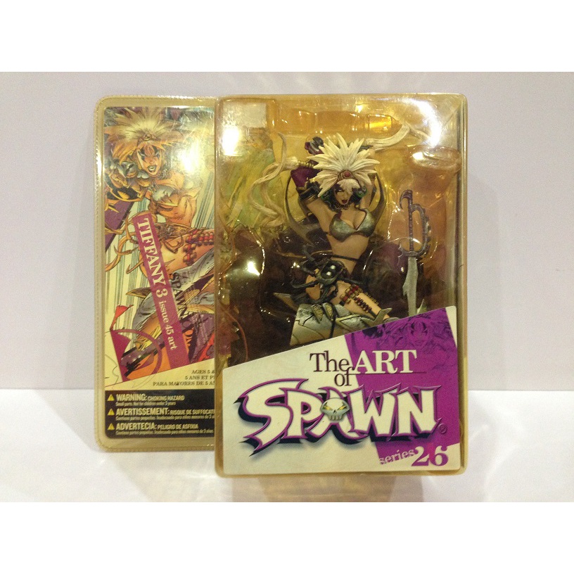 McFarlane Toys The Art of Spawn Series 26 Tiffany 3 (Issue 45 Art)(MOSC ...