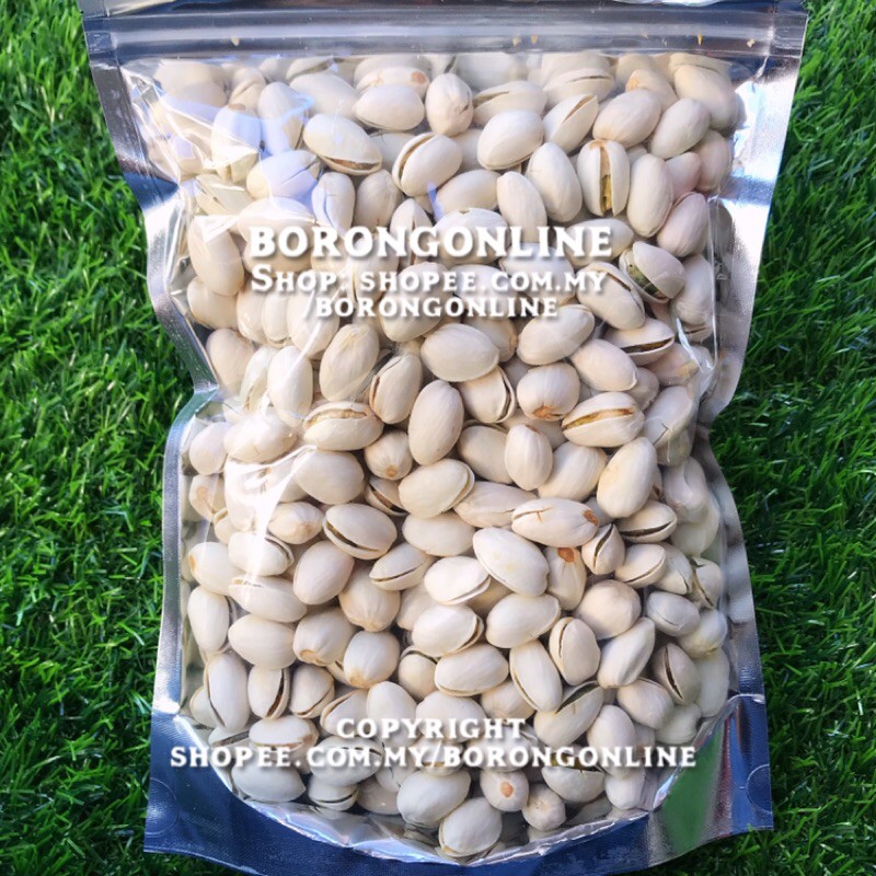[READY-TO-EAT] 🥜 Roasted Carlifornia Pistachio Nuts Kacang Cerdik USA ...