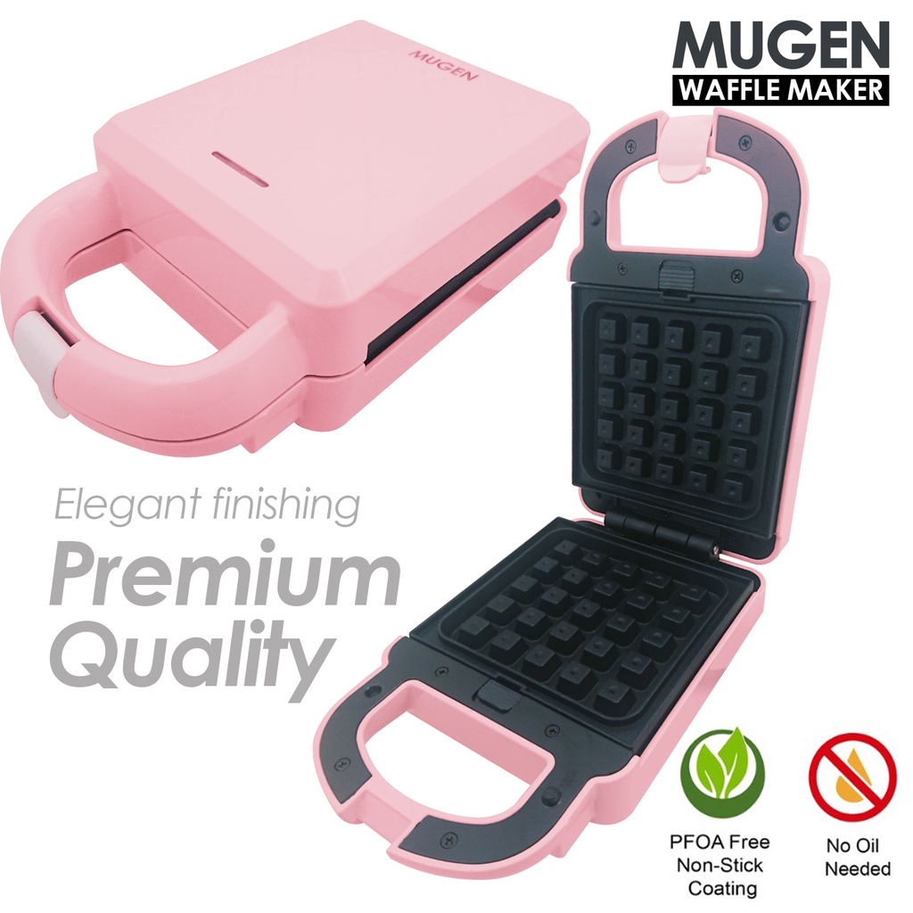 MUGEN Waffle Maker / Sandwich Maker | Shopee Malaysia