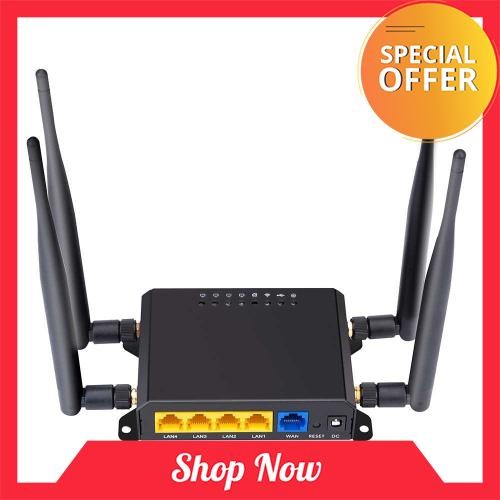X10 4G LTE OpenWRT Smart Router Extender High Power SIM Card WiFi ...