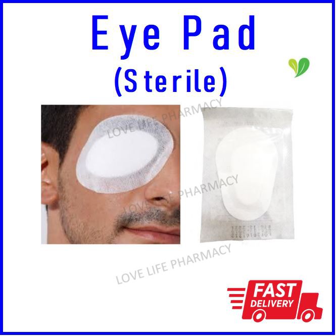Uroplast Sterile Eye Pad Adhesive (860069) (Box of 50s) | Shopee Malaysia