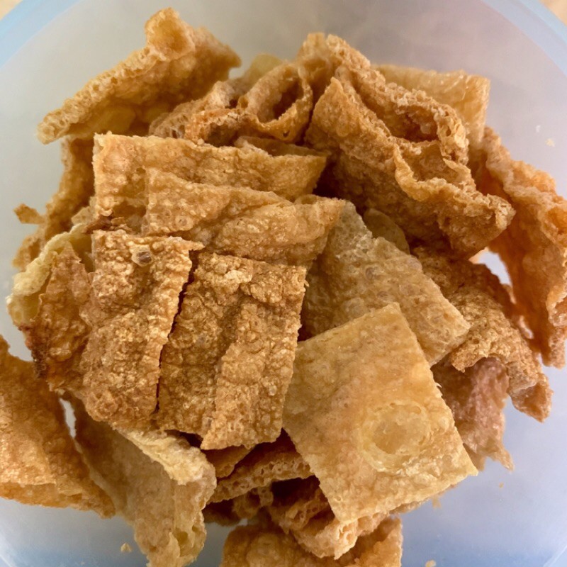 Crispy Fried Fish Fuchuk Fried Beancurd Skin Snack 炸腐竹 | Shopee Malaysia