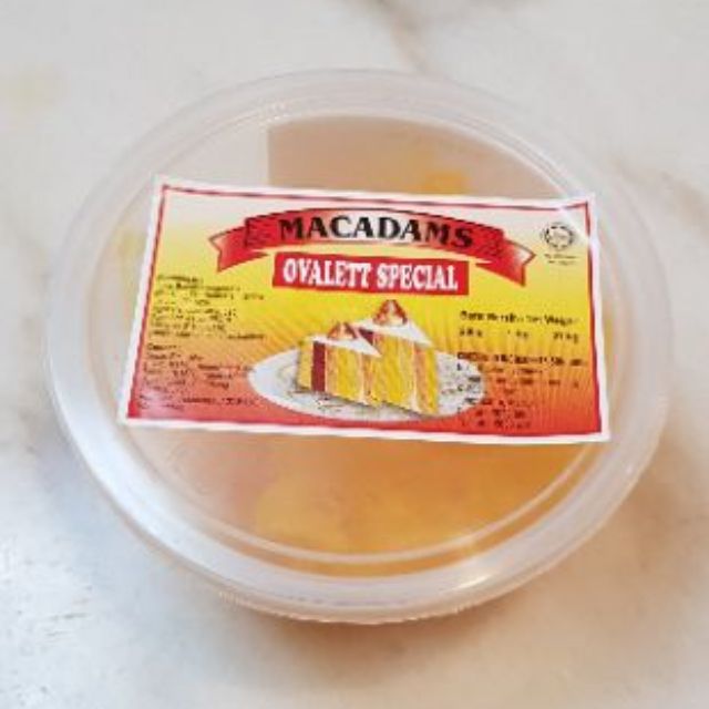 Gel kek span (Ovalette) Sponge cake gel Sponge cake stabiliser 200g ...