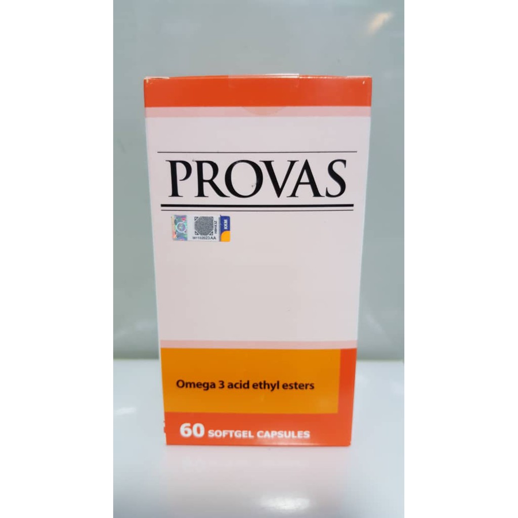 PROVAS 1200MG 60S (omega fish oil) (fish gelatin) | Shopee Malaysia