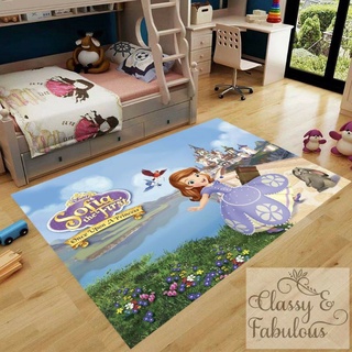 Karpet Kartun Murah 3D Baldu Velvet Corak Cartoon 130cm x 180cm ...