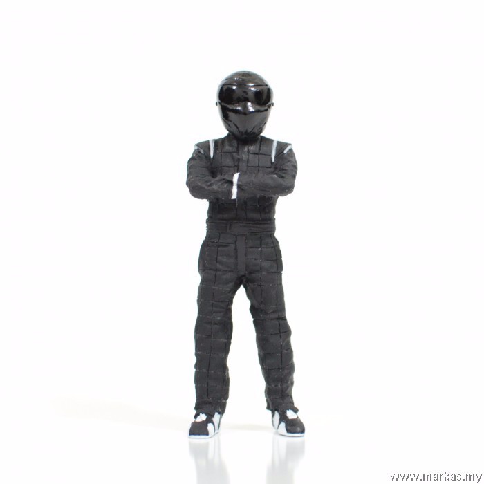 CUSTOM STIG FIGURE FOR DIECAST SCALE 1/18 BLACK | Shopee Malaysia