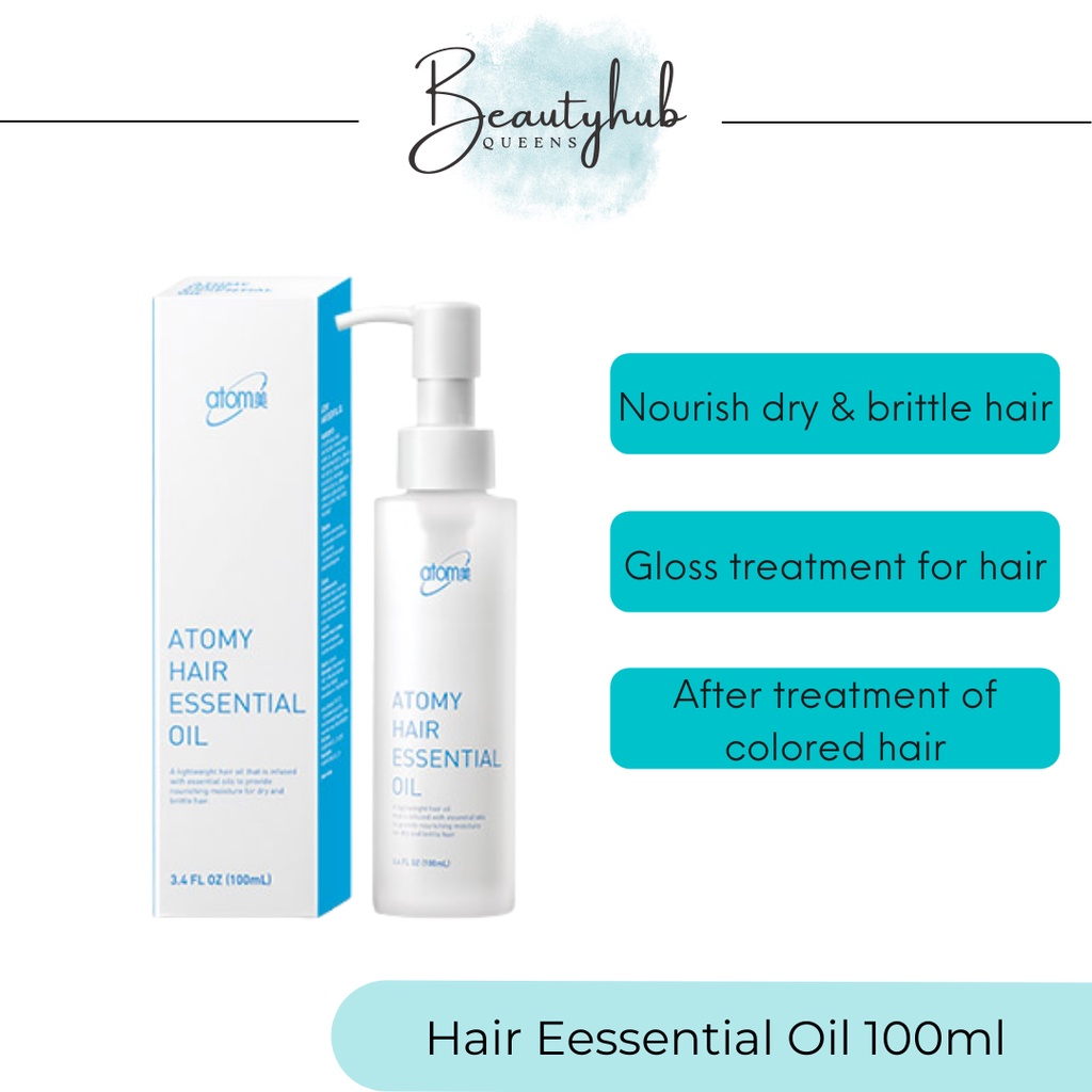 [A.T.O.M.Y] ATOMI HAIR ESSENTIAL OIL (100ml) | Shopee Malaysia