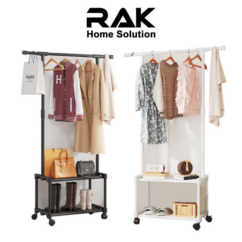 RAK Pakaian Rak Mudah Pelbagai Fungsi Penyusun Kain Bilik Tidur Rak ...
