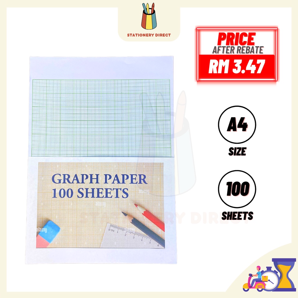 A4 Graph Paper / Kertas Graf | Shopee Malaysia
