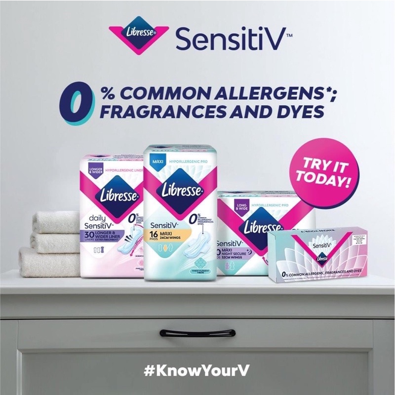 Libresse SensitiV Trial Pack/ Sample Set/Travel Pack | Shopee Malaysia