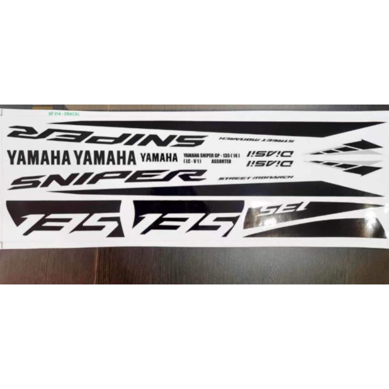 YAMAHA Y15/LC135 LCV1 SNIPER GP 135 ( 14 )TRANSPARENT CLEAR BODY COVER ...