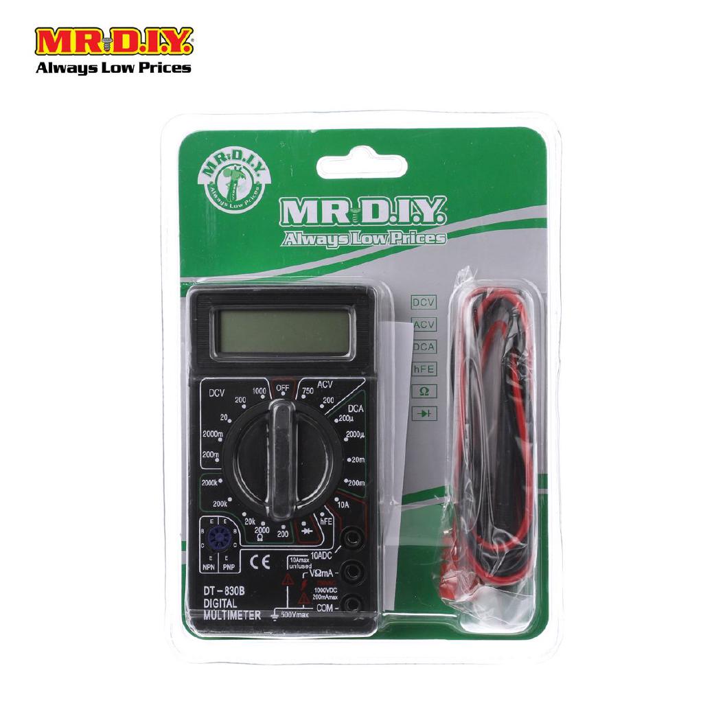 MR.DIY Professional LCD Digital Multimeter Tester C88065 | Shopee Malaysia MR.DIY Professional LCD Digital Multimeter Tester C88065 | Shopee Malaysia