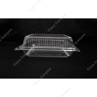 7” Inch Square Plastic Container L300 [50pcs] / Bekas Plastik 7 inches ...