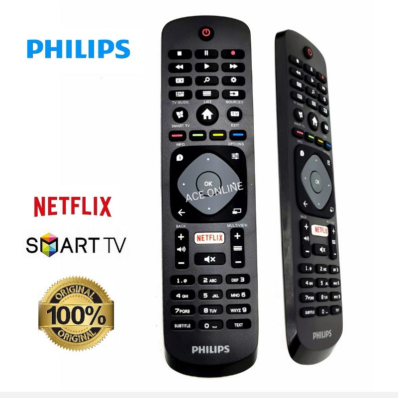 Original Philips SMART TV Remote Control 398GR10BEPHN0042BC With ...