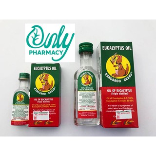 KANGAROO BRAND EUCALYPTUS OIL (MINYAK KAYU PUTIH) 56ML or 28ML or 8.5ML ...