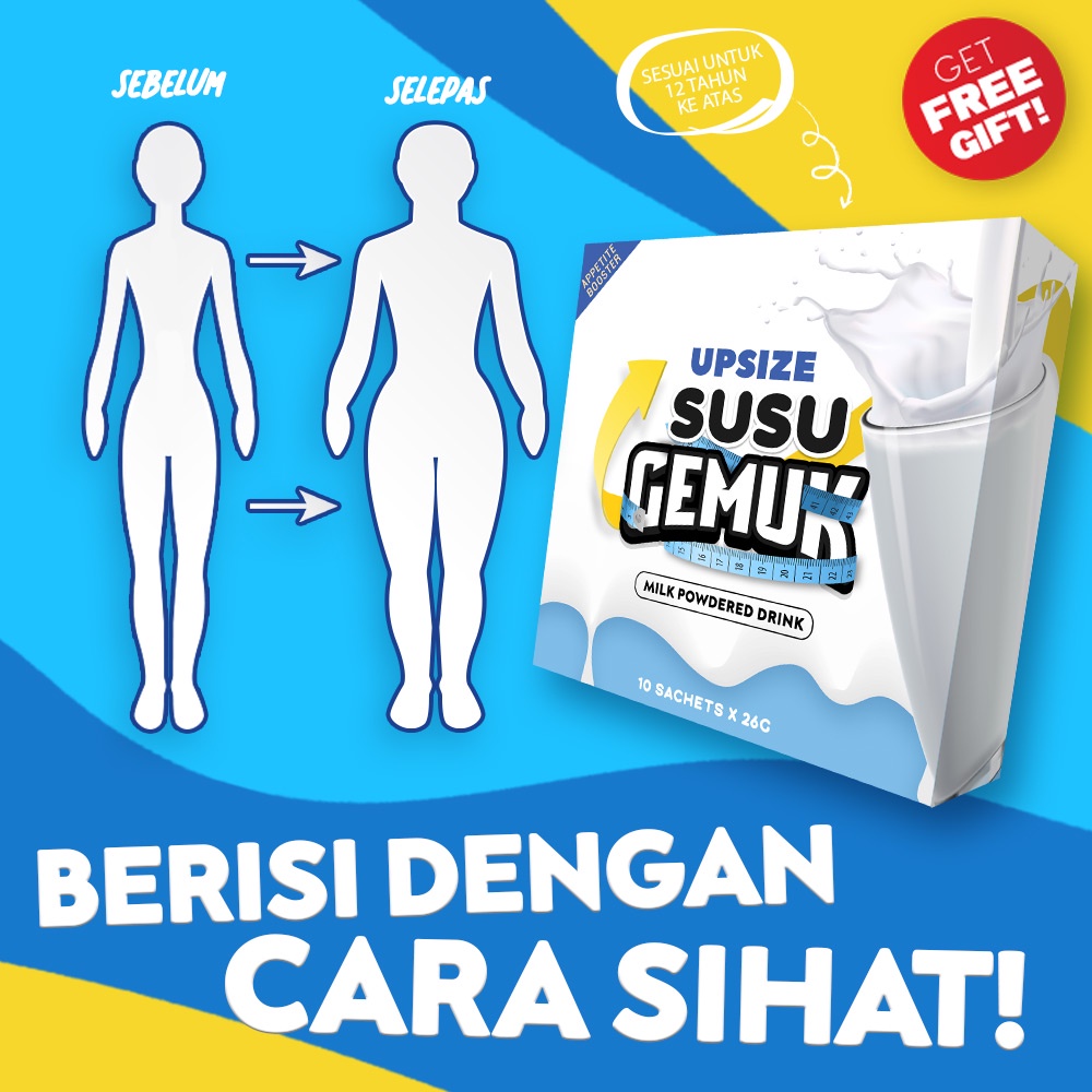 Susu Gemuk, Ubat Gemuk Dalam Formulasi Susu Gain Weight Supplement Tambah Berat Badan | Shopee ...