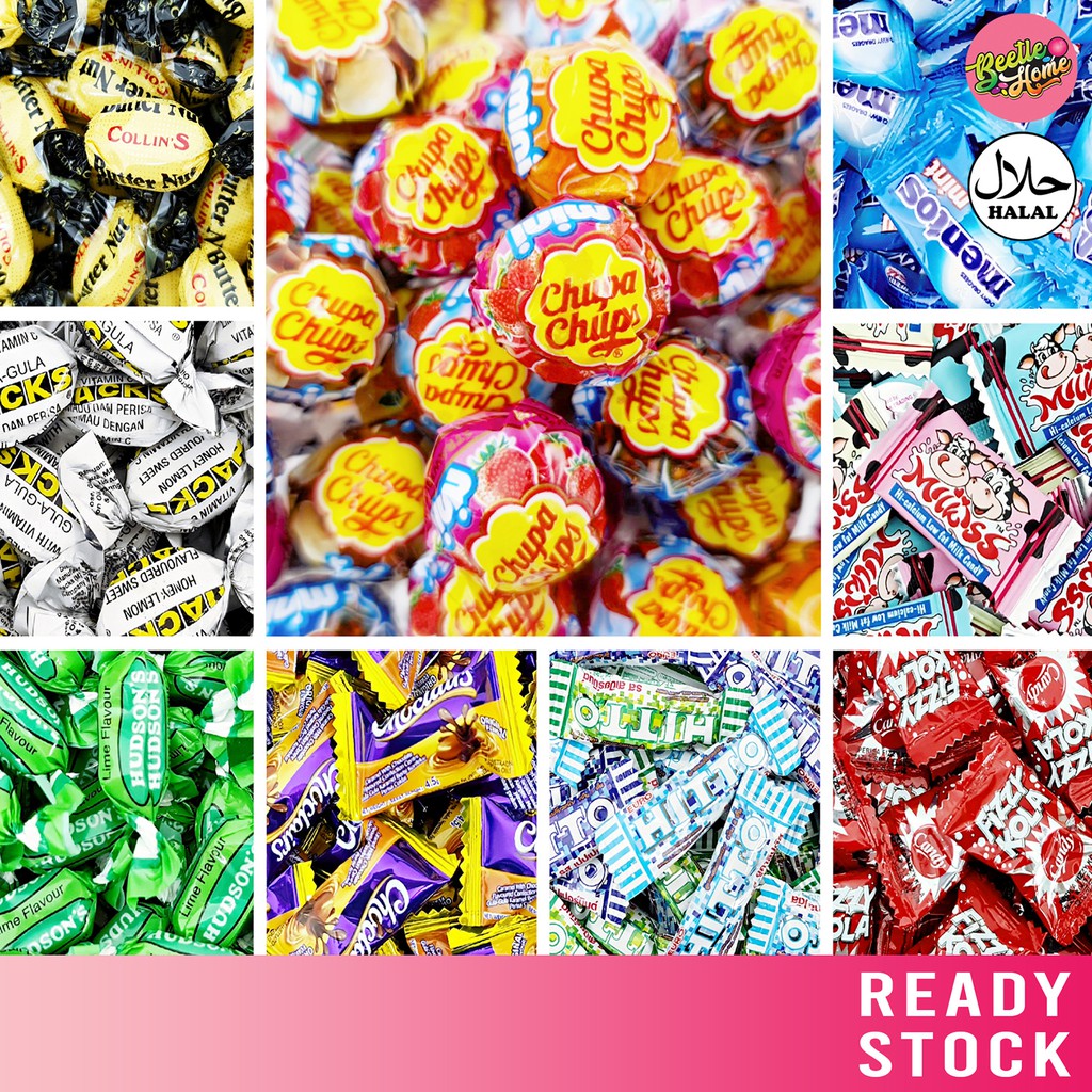Candy Small Pack / Gula-gula Chupa Chups Hacks Hudson's Fizzy Mentos ...