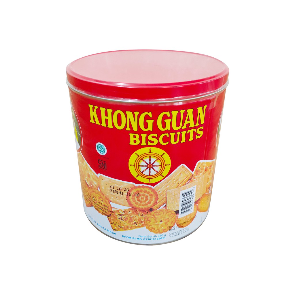 KHONG HUAN BISKUIT WAFER CAN 650 ML | Shopee Malaysia