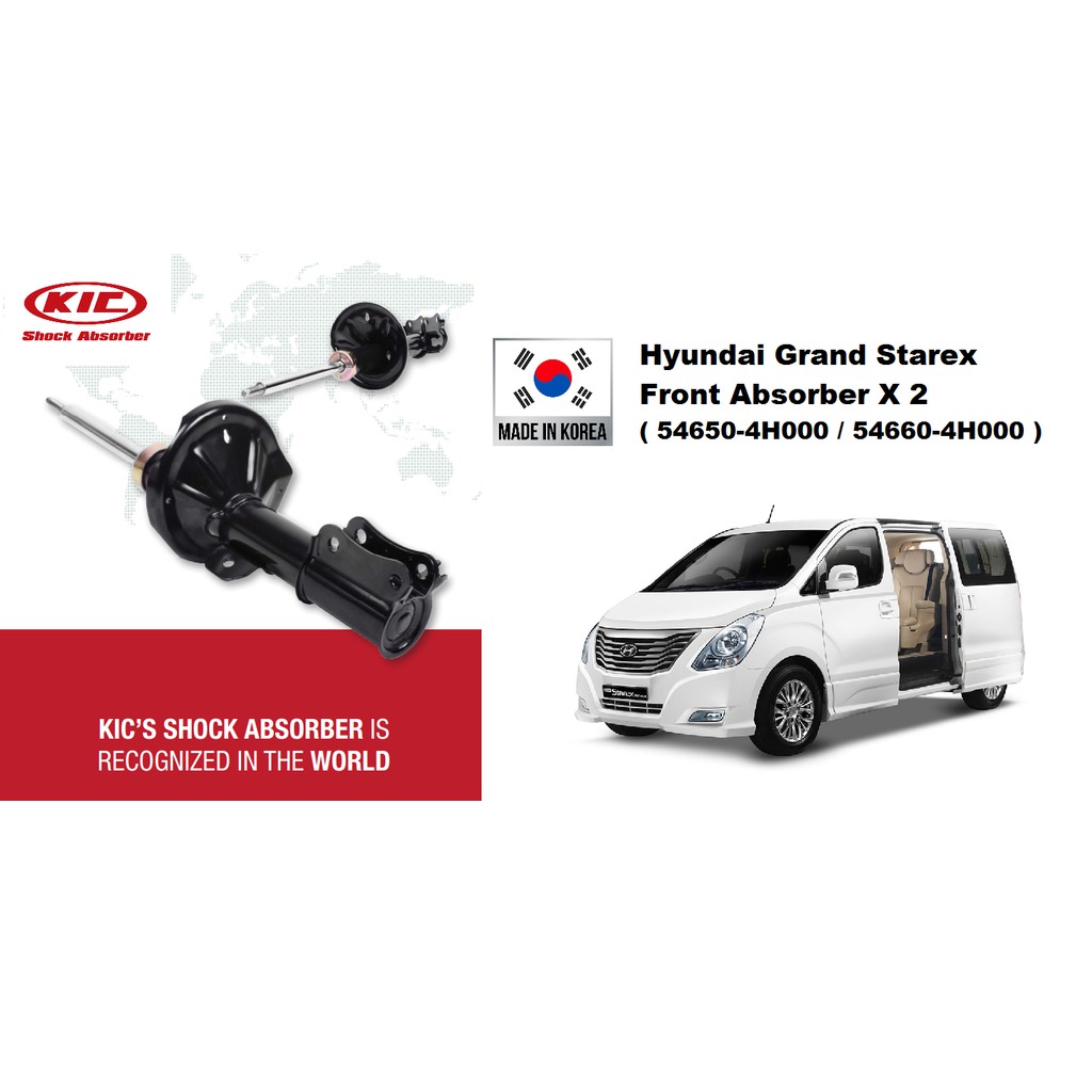 Front KIC Shock Absorber for Hyundai Grand Starex (Korea) - Front 2 ...