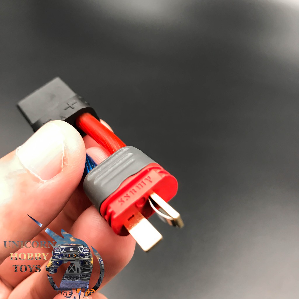 Traxxas Conversion Connector T-Plug Dean to TRX Adapter for RC Car LiPo Battery | Shopee Malaysia