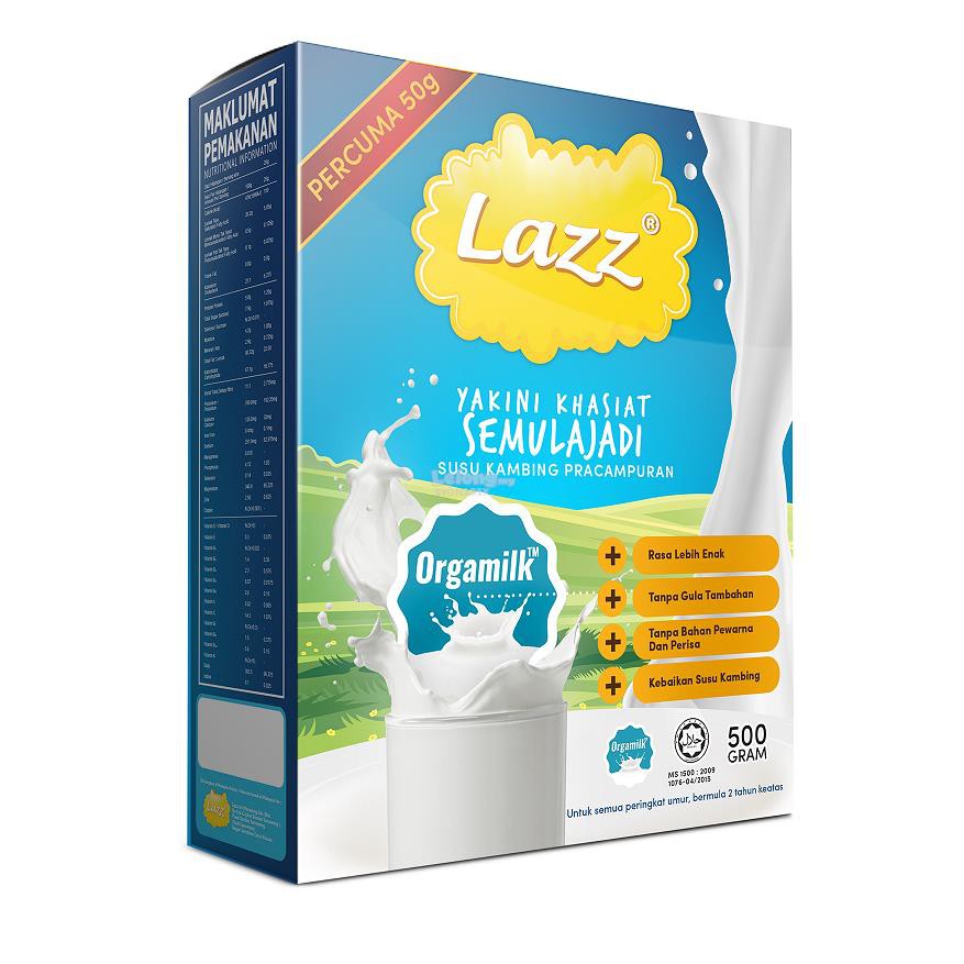 Lazz Susu Kambing Pracampuran (500g) | Shopee Malaysia