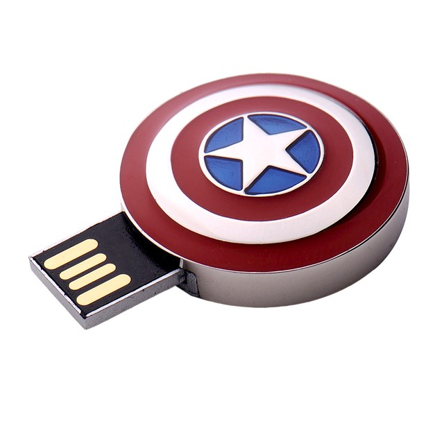 [Ready Stock] Marvel Avengers Captain America Shield 32GB USB Flash ...