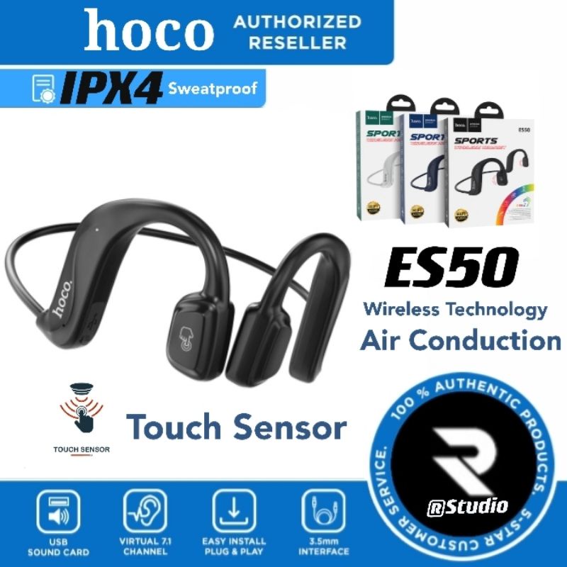 HOCO ES50 Sports Air Conduction [BONE Conduction Like] V5.0 Bluetooth ...