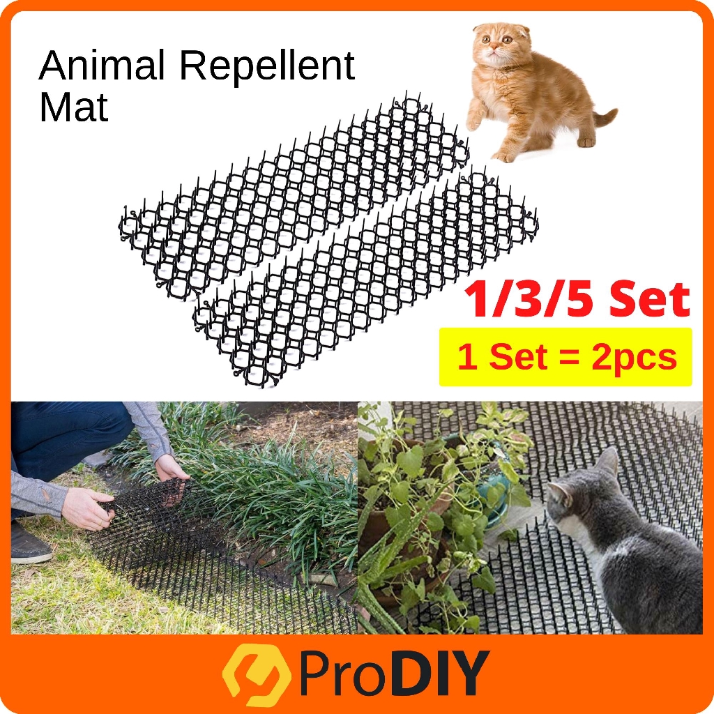Animal Repellent Mat cat Spike Mat Humane Anti Cat Dog Spikes Humane ...