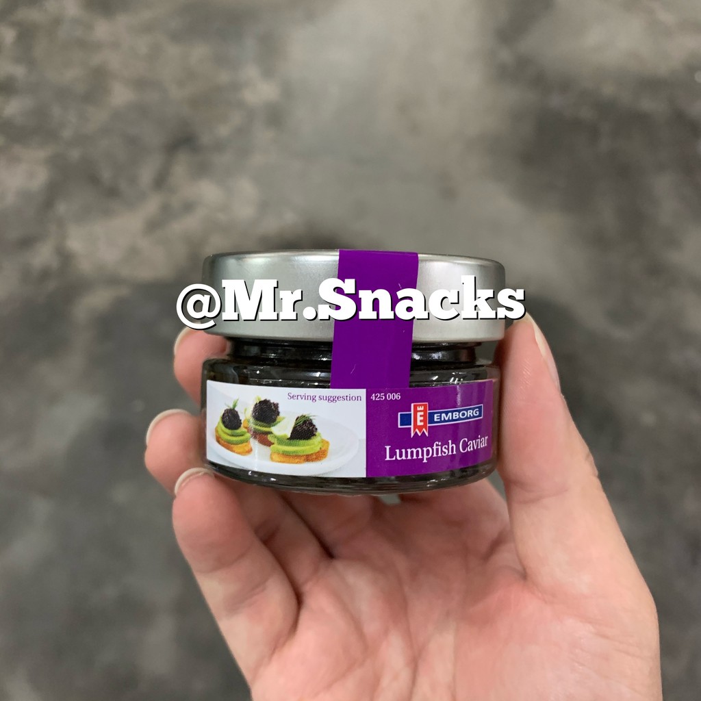 Emborg Black Lumpfish Caviar 50g [DENMARK] | Shopee Malaysia