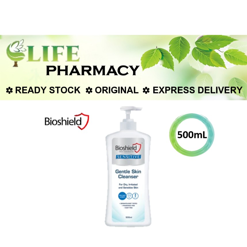 Bioshield Sensitive Gentle Skin Cleanser 500ml | Shopee Malaysia