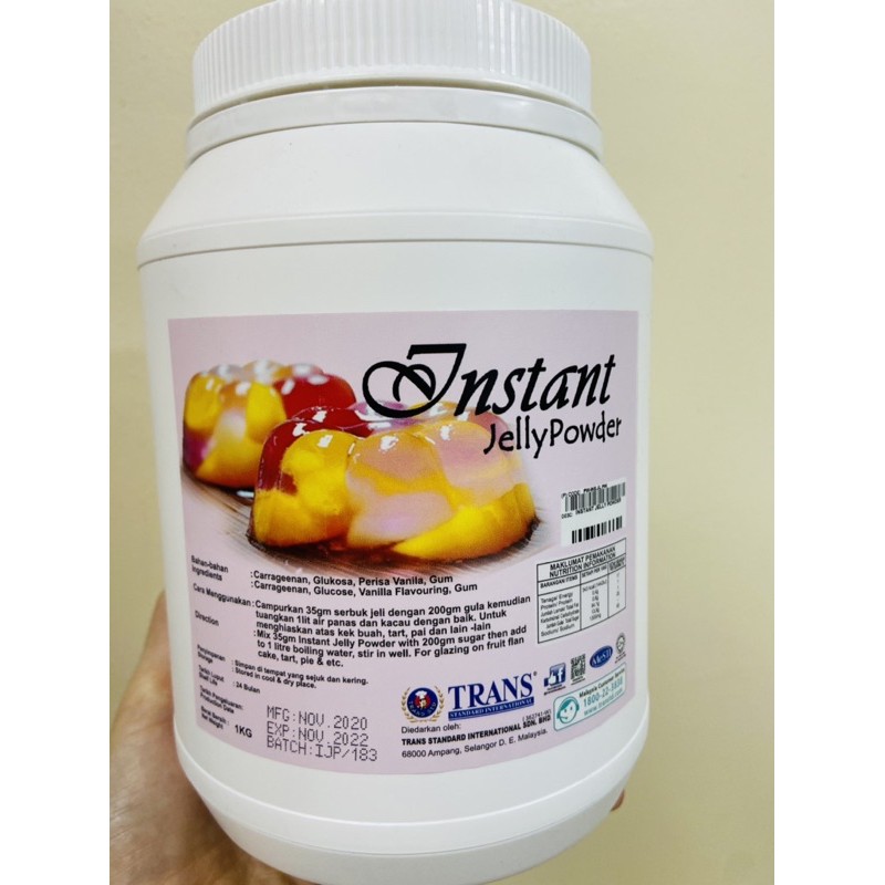 INSTANT JELLY POWDER 1KG | Shopee Malaysia
