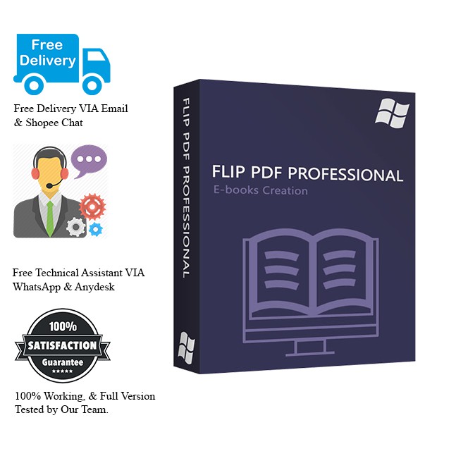 Flip PDF Professional 2 2021 Full Version | Shopee Malaysia