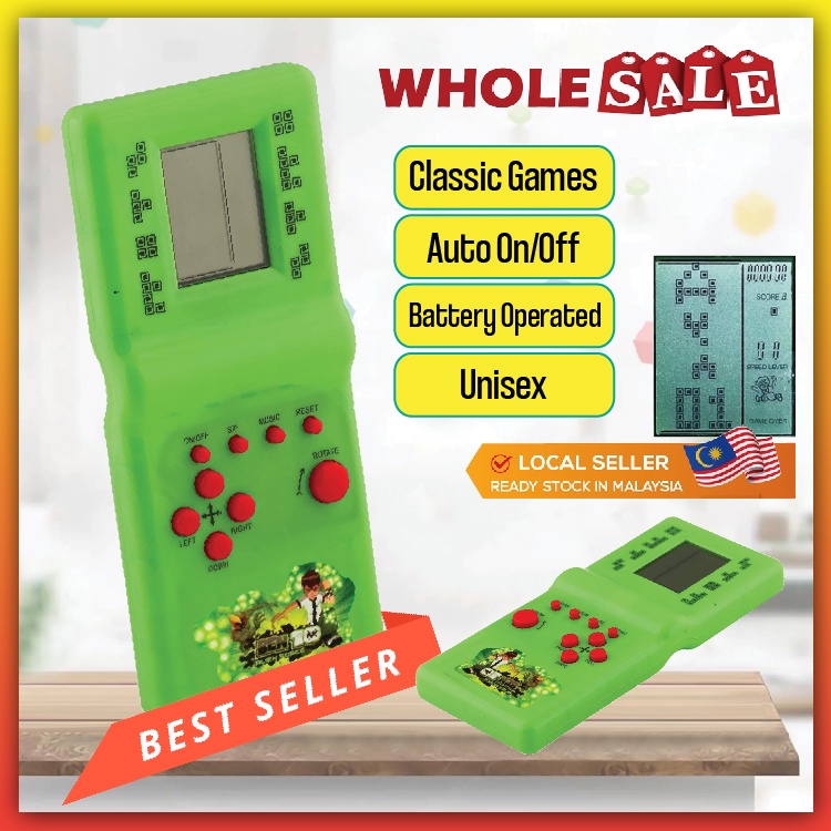 9999 in 1 Tetris Brick Games Classic Retro Nostalgic Multigame Station ...