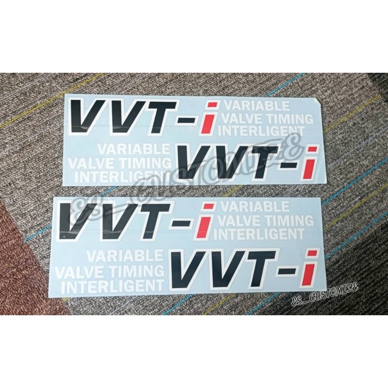 stiker VVTI (STIKERCUSTOMIZE) | Shopee Malaysia