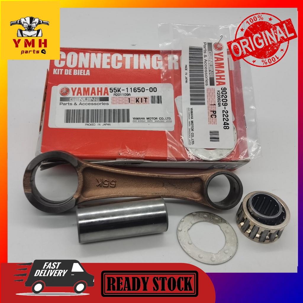 YAMAHA RXZ Y125 Y125ZR Y15 Y15ZR CON ROD SET CONNECTING ROD SET 100% ...