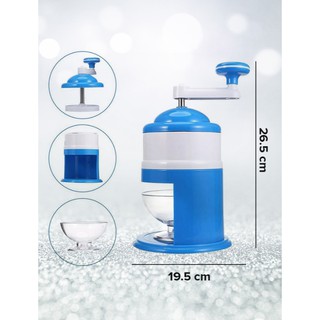 (m5_mall) MESIN PENGISAR AIS MINI,MESIN ABC,Mini Portable Manual Ice ...