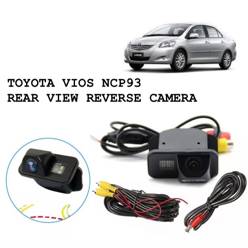TOYOTA VIOS NCP93 2007 YEAR REAR CAR VIEW REVERSE BACKUP CAMERA ...