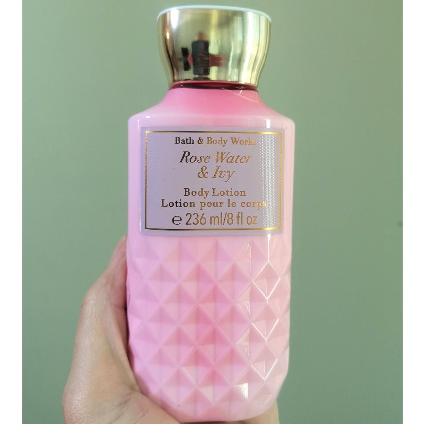 Bath And Body Works Rose Water And Ivy Body Lotion 236ml Shopee Malaysia