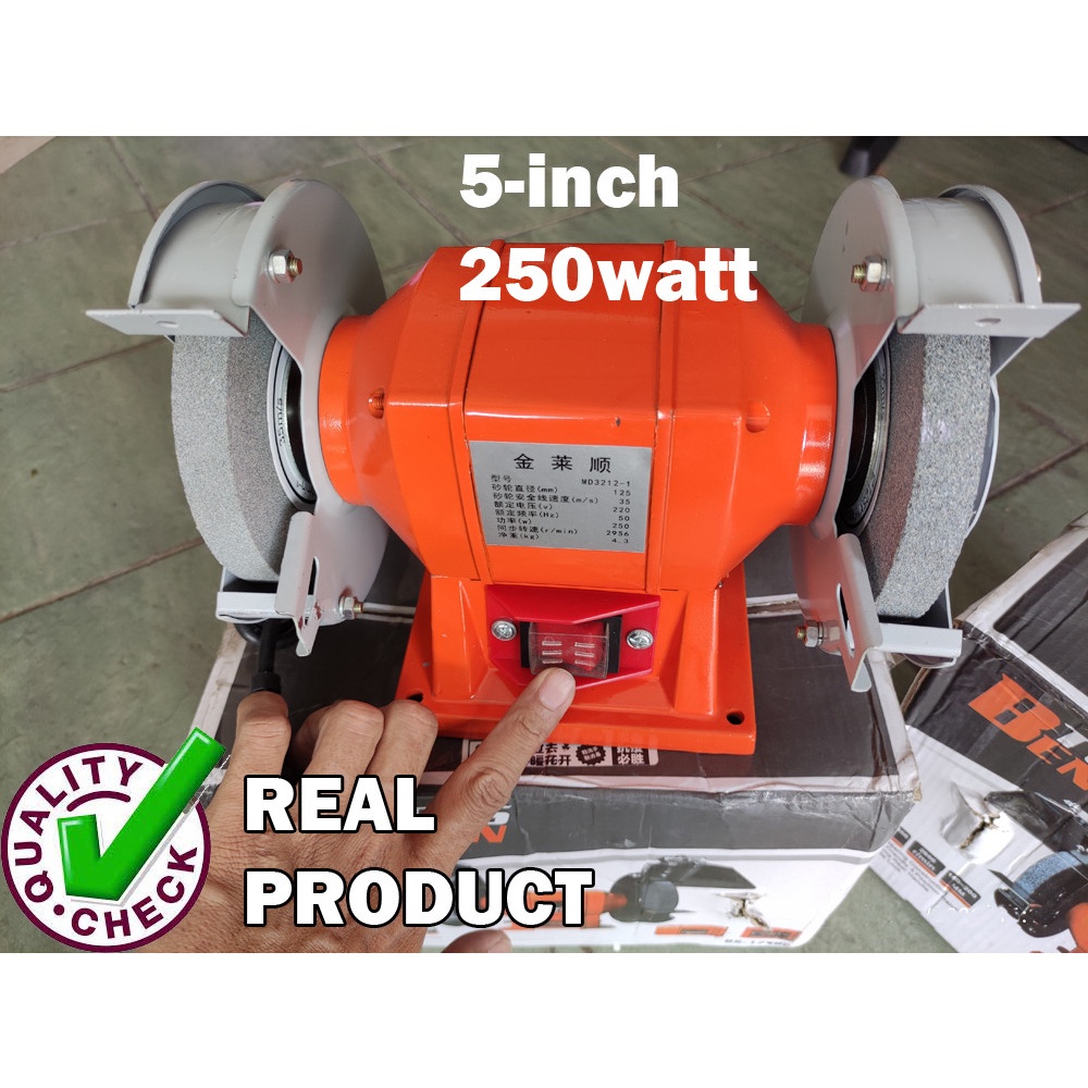 Mesin Asah Bench Grinder 250watt 5 Benson Tools Shopee Malaysia