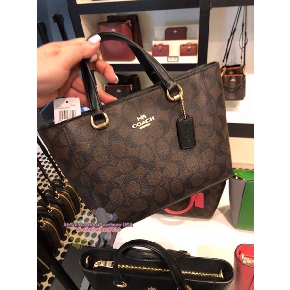 Coach Alice Satchel In Signature Canvas | Shopee Malaysia