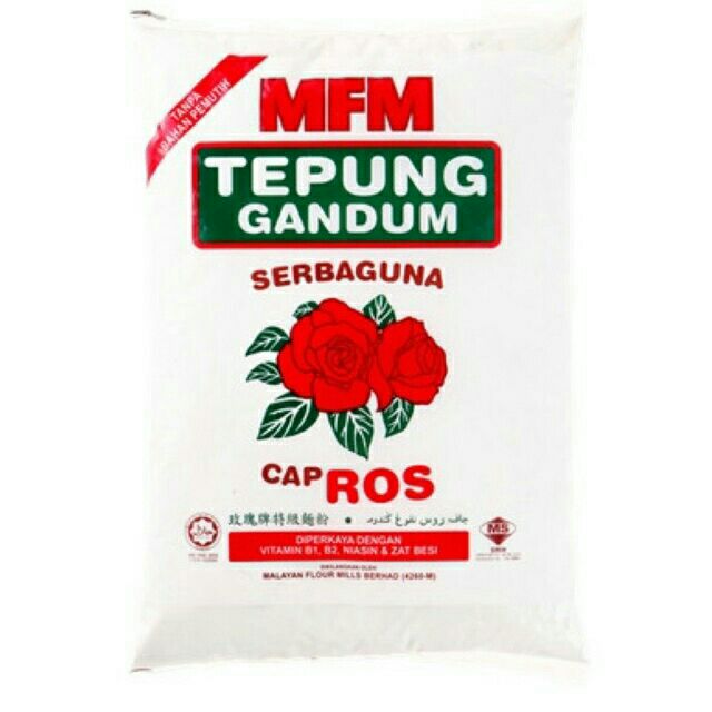 MFM Tepung gandum cap ros 850g | Shopee Malaysia