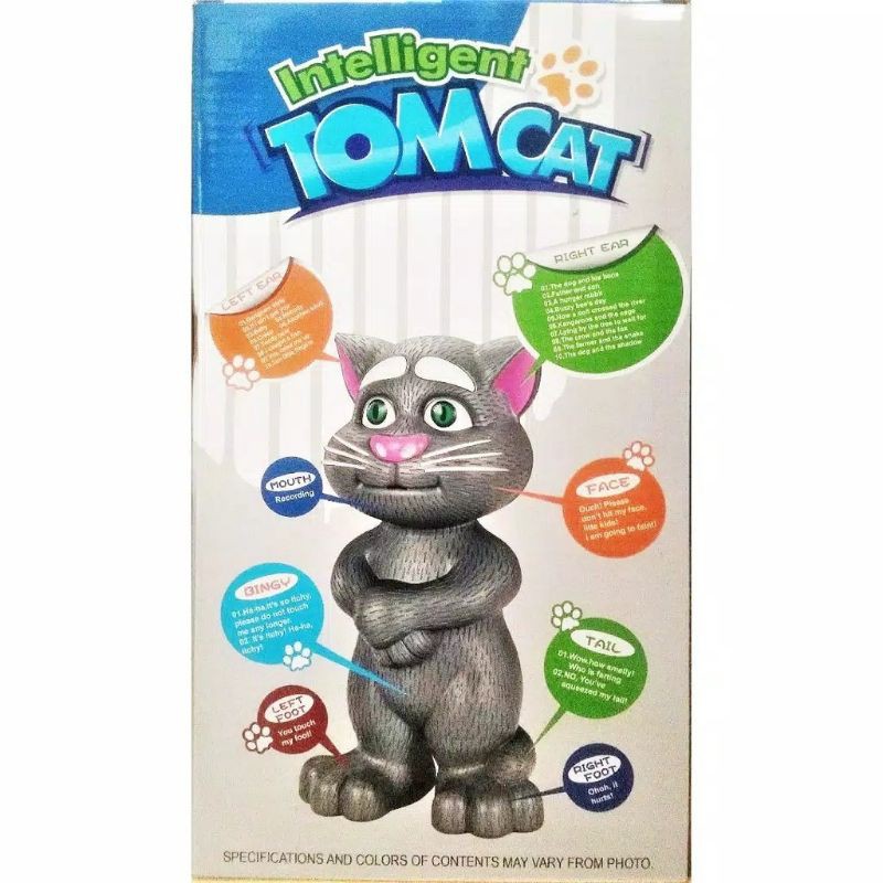 Intelligent Tom Cat Big Size / Talking Tom Cat Can Talk | Shopee Malaysia